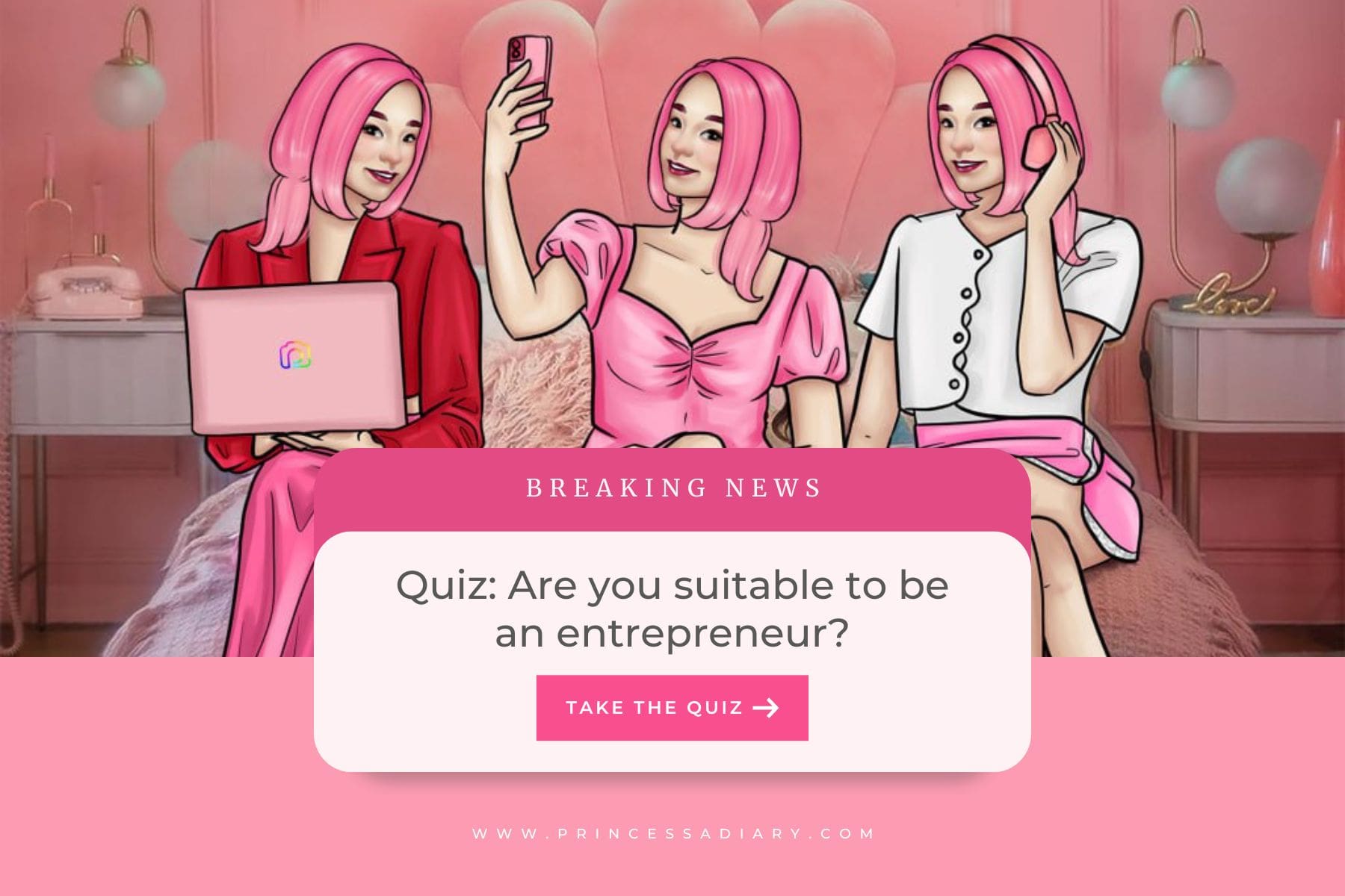 Quiz: Are you suitable to be an entrepreneur? | Sabrina 'Princessa' Wang